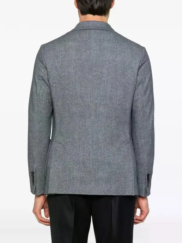 CIRCOLO 1901 Herringbone-pattern Single-breasted Blazer