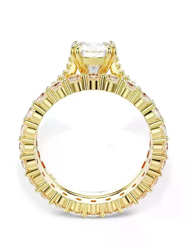 SWAROVSKI Crystal-embellished Eternity Rings