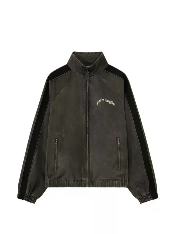 Palm Angels Curved Logo Windbreaker
