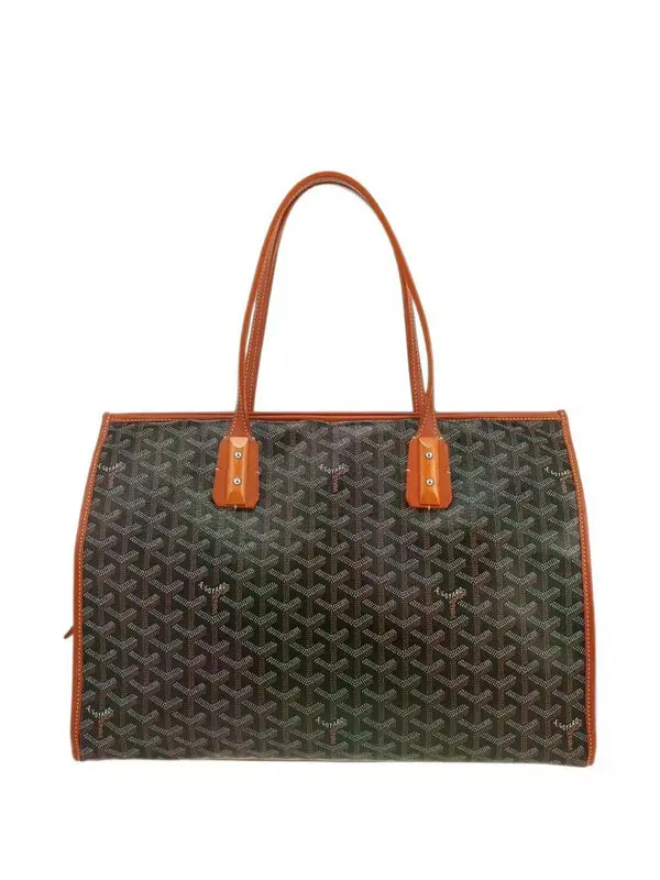 Goyard 2010 Marquise Goyardine Tote Bag - Black