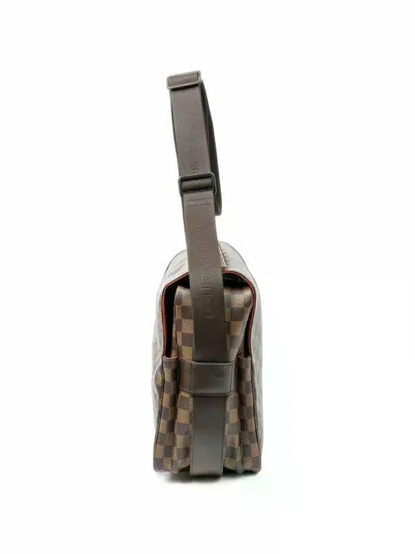 LOUIS VUITTON Naviglio Damier Ebene Foldover-top Cross Body Bag