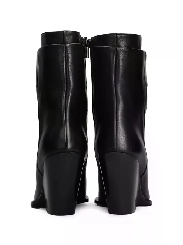 Elena Iachi Pointed-toe Leather Boots