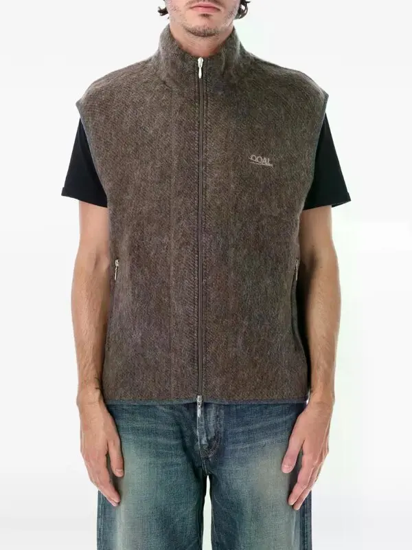 Nanamica Logo-embroidered Zip-up Gilet
