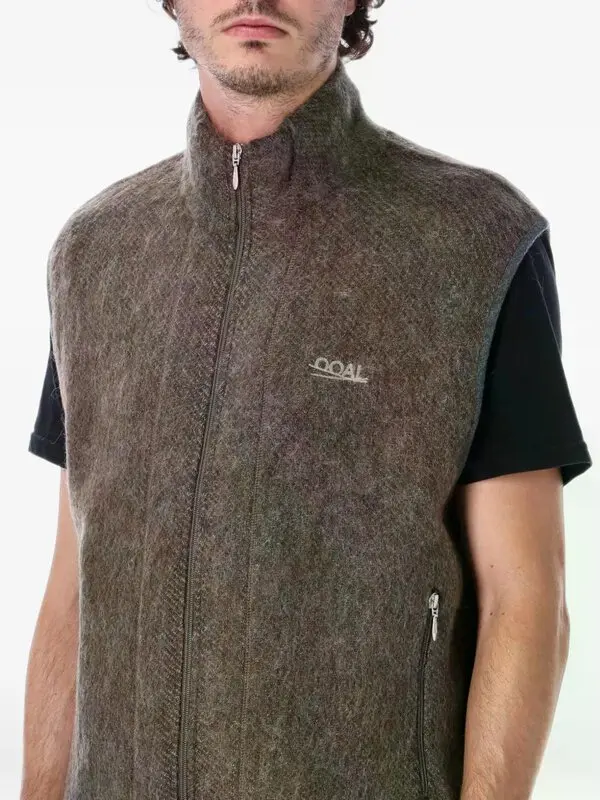 Nanamica Logo-embroidered Zip-up Gilet