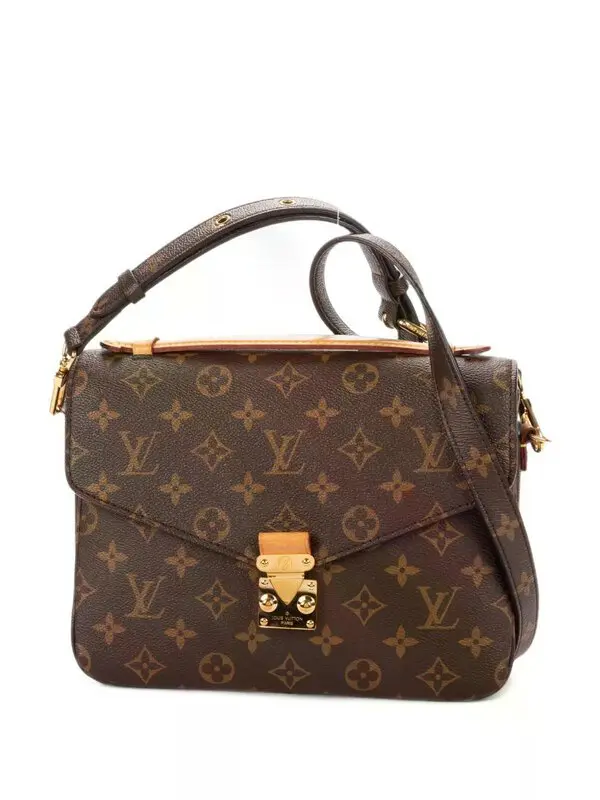 LOUIS VUITTON Pochette Metis Foldover-top Cross Body Bag - Brown