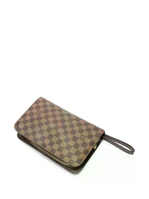LOUIS VUITTON Saint Louis Zip-fastening Clutch Bag