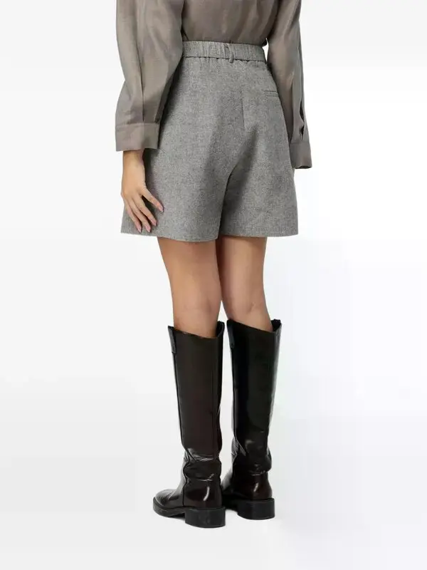 ELEH Pleated Tailored Shorts