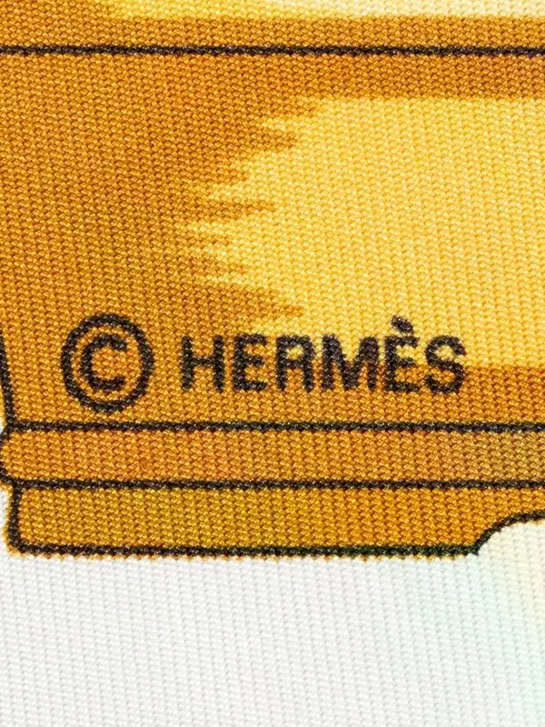 Hermès Bonsai Silk Scarf