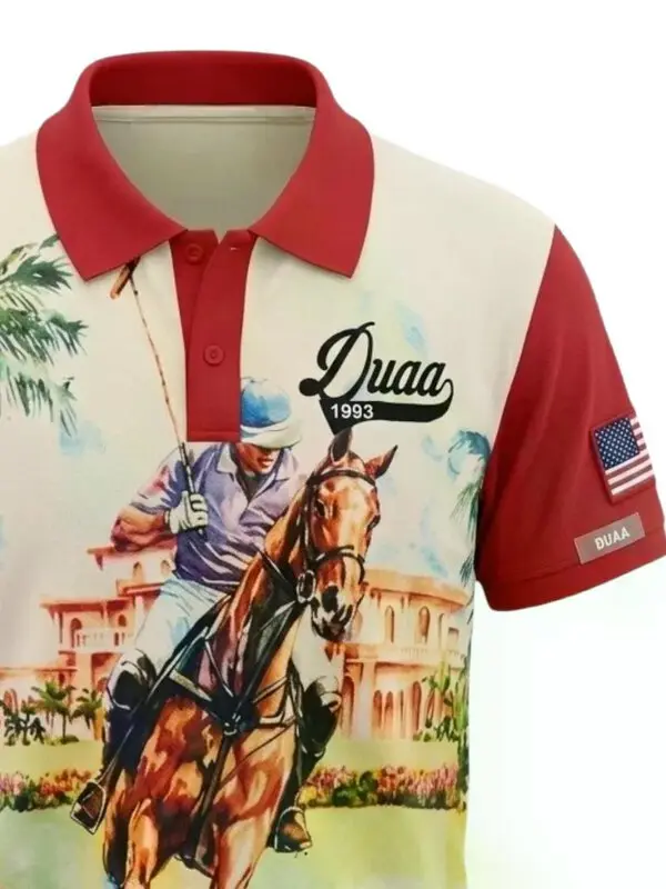 DUAA Gameday Collar Polo Shirt