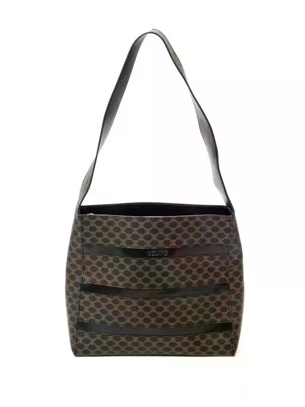 Celine Macadam Shoulder Bag - Brown