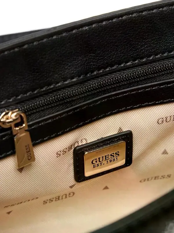 Guess Lefia Logo-plaque Shoulder Bag