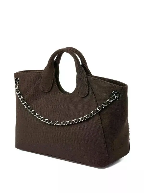 Karl Lagerfeld 21 Rue St-guillaume Chain Tote Bag - Brown