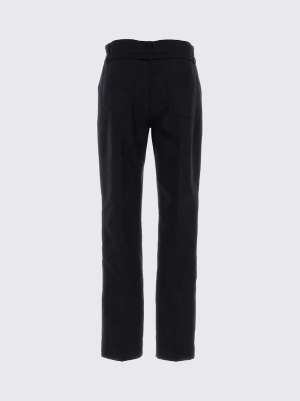 Dries Van Noten High-waisted Slim Fit Wool Trousers With Belt