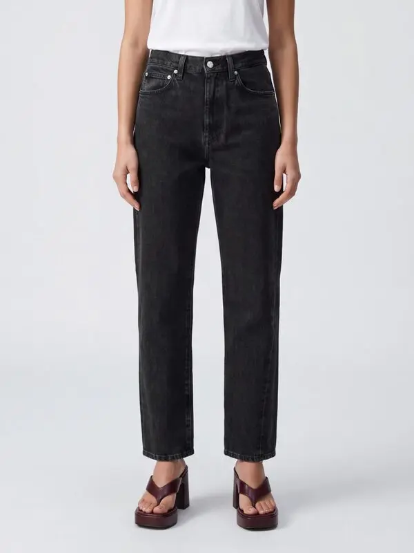 TOTEME Mid-rise Straight Jeans In Cotton Denim