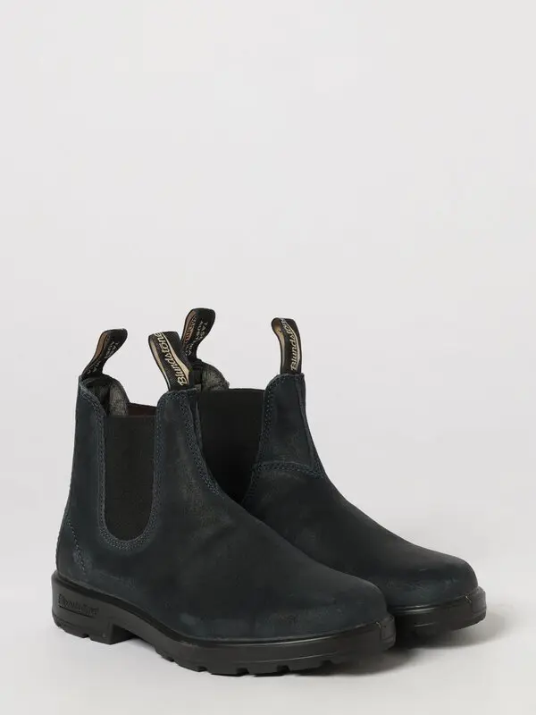 Blundstone Suede Chelsea Boots With Elasticized Ankles And A Tpu Sole - Blue