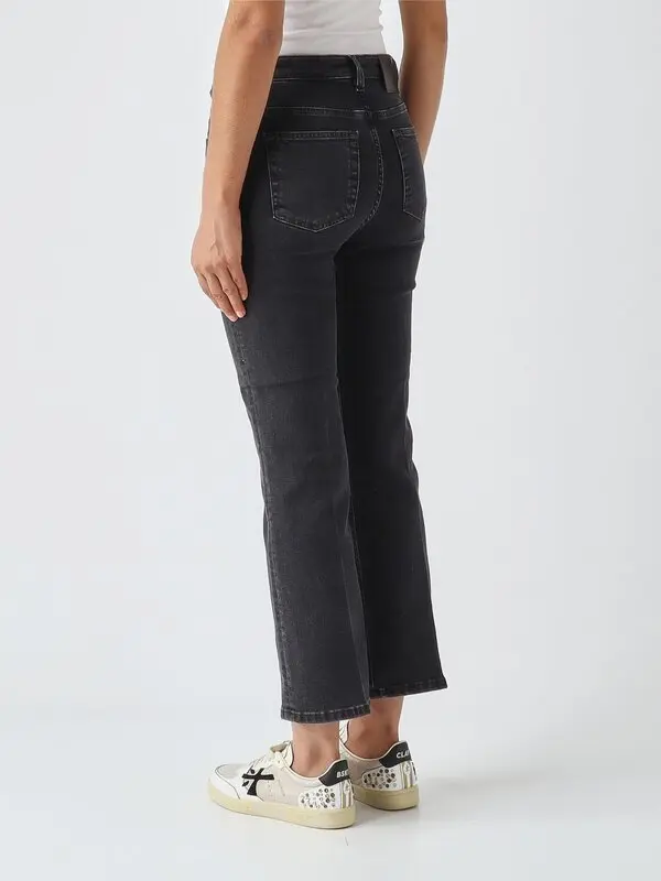 PT TORINO Kim Cropped Mid-rise Five-pocket Denim Jeans