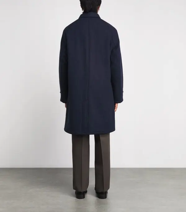 Polo Ralph Lauren Wool Tweed Langdon Walking Coat