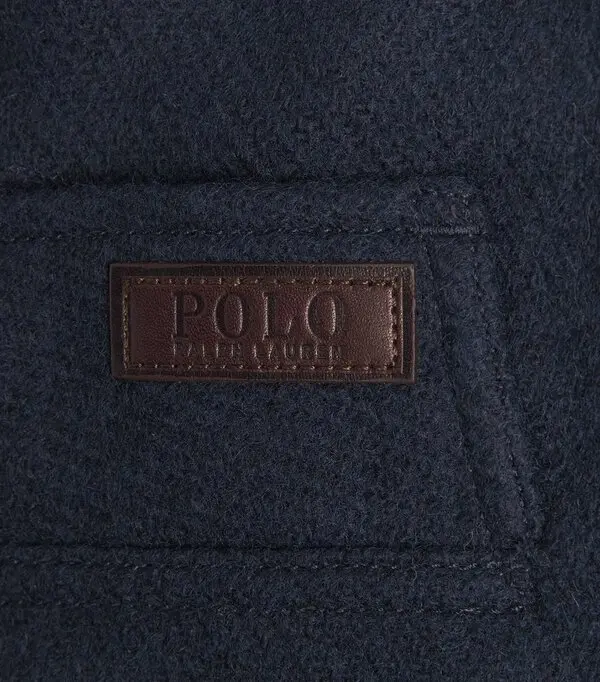 Polo Ralph Lauren Wool Tweed Langdon Walking Coat