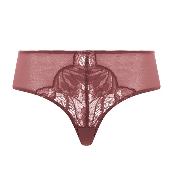 Hanro Lysia Midi Briefs - Red
