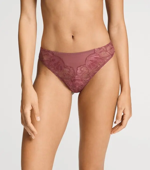 Hanro Lace-trim Lysia Thong