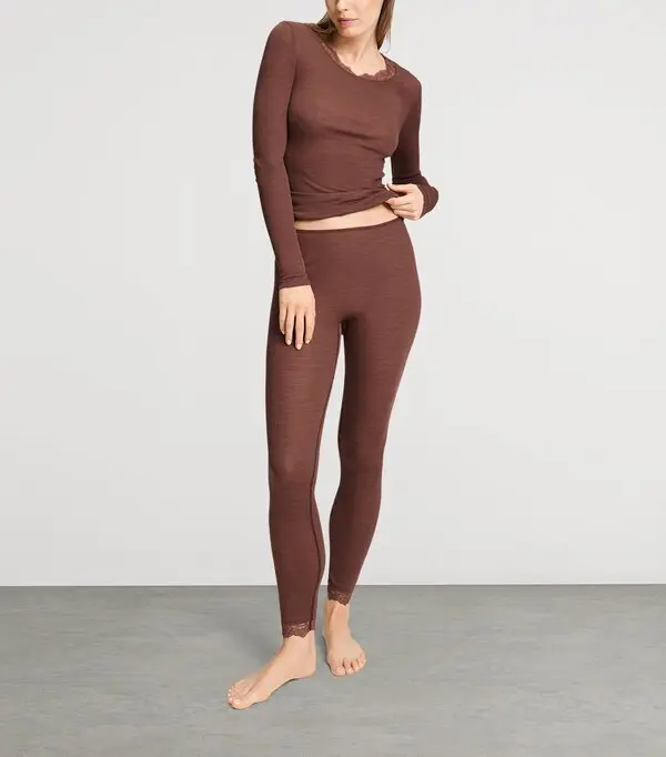 Hanro Wool-silk Long-sleeve T-shirt