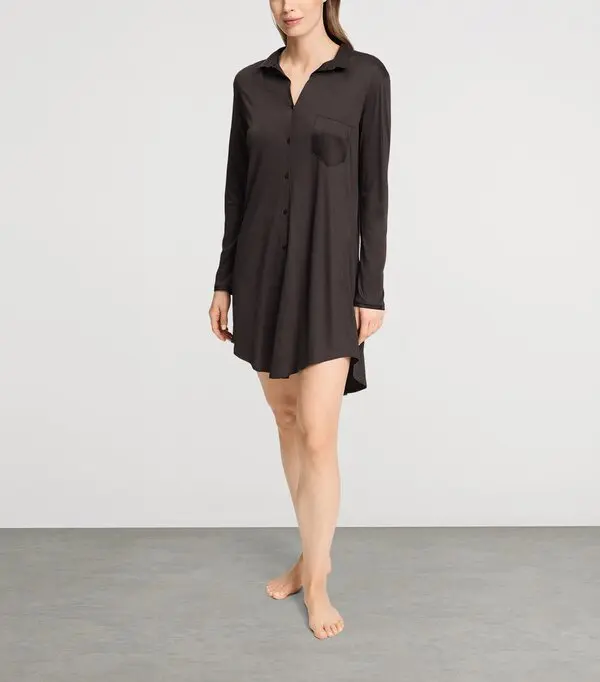 Hanro Modal Grand Central Shirt Pyjama Nightdress