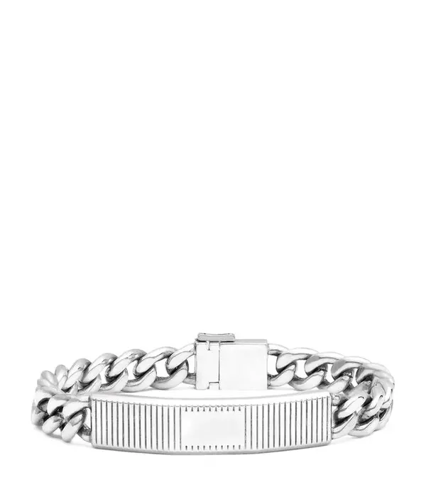 Dunhill Steel Chain Bracelet - Silver