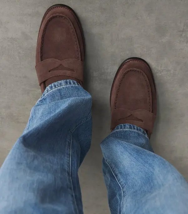 Polo Ralph Lauren Suede Alston Penny Loafers