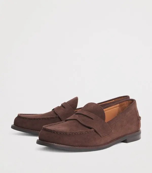 Polo Ralph Lauren Suede Alston Penny Loafers