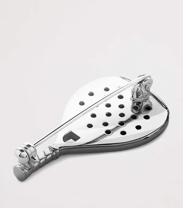 Dunhill Rhodium-plated Racket Cufflinks