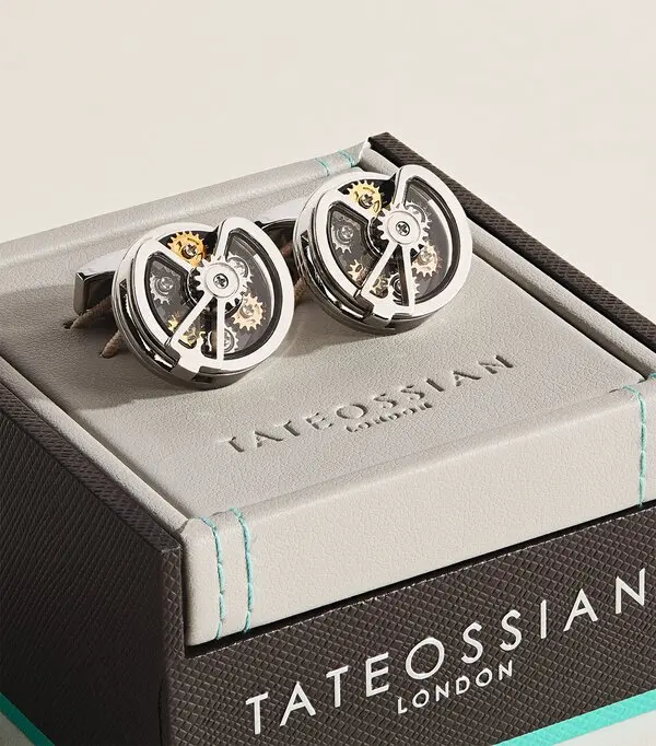 Tateossian Timone Gear Cufflinks