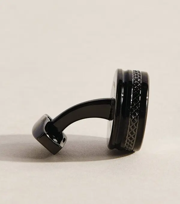 Tateossian Skull Tourbillon Cufflinks