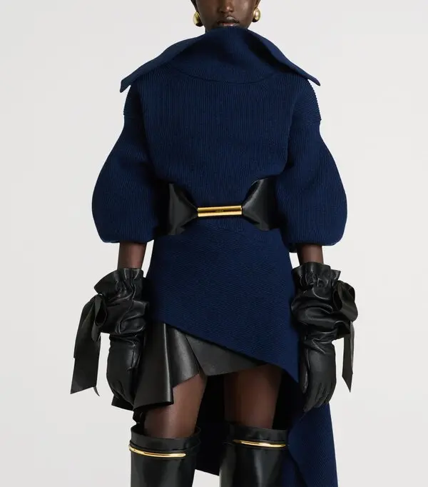 Givenchy Leather Oversized-bow Waist Belt