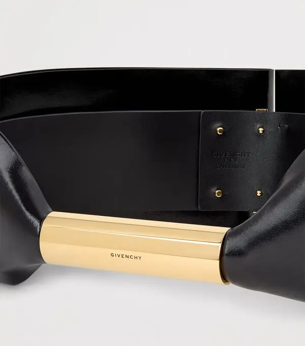 Givenchy Leather Oversized-bow Waist Belt