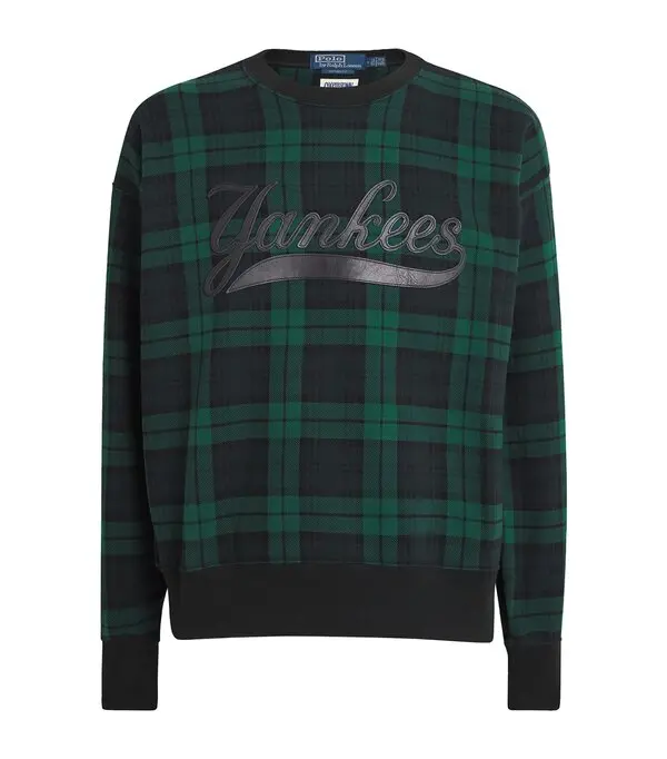 Polo Ralph Lauren X Yankees Check Logo Sweatshirt