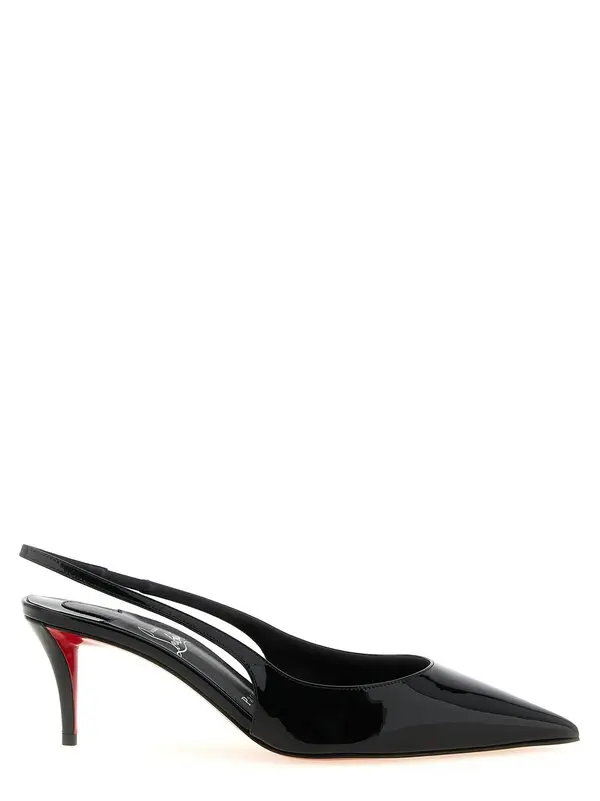 CHRISTIAN LOUBOUTIN Miss Z' Slingback - Black