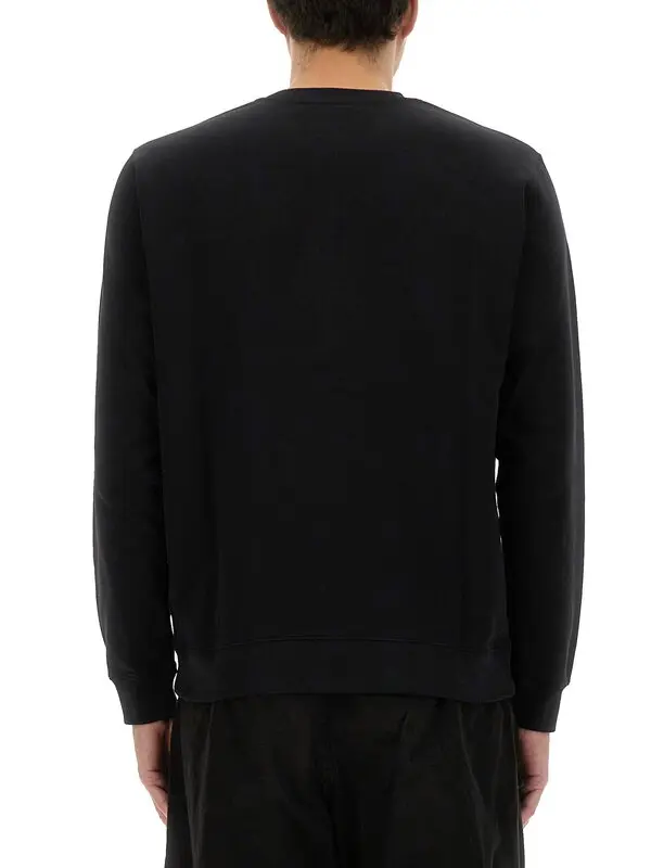 MSGM Felpa In Cotone Con Logo