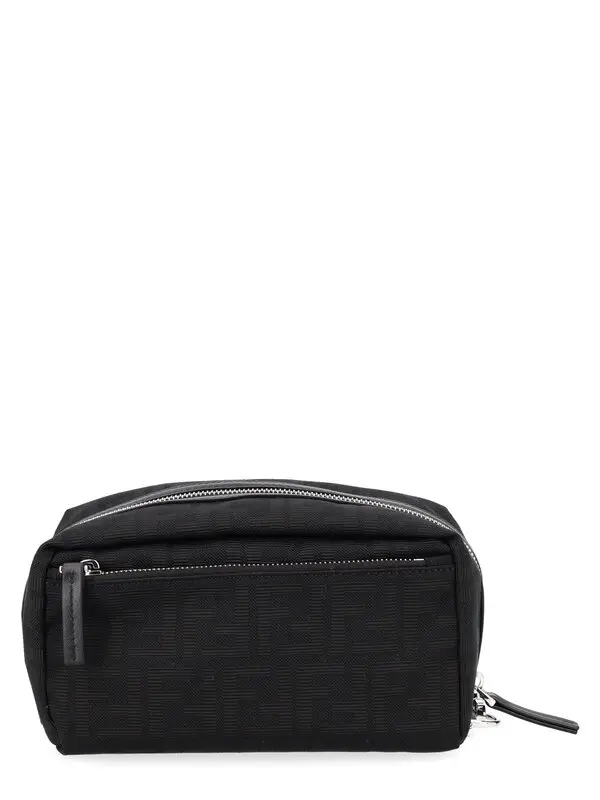 Fendi Beauty Case Con Doppia Zip Small