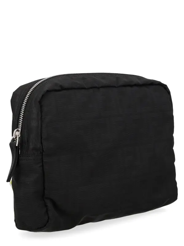 Fendi Beauty Case Medium In Tessuto Superlight Ff