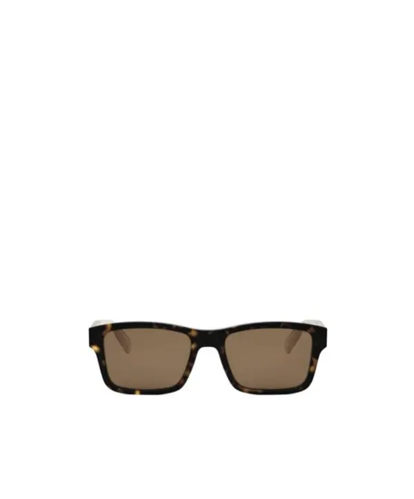BVLGARI Rectangular Frame Sunglasses - Brown