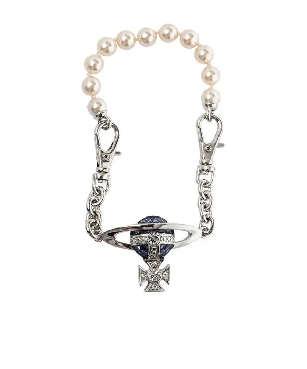 VIVIENNE WESTWOOD Aida Bas Relief Bracelet - Gray