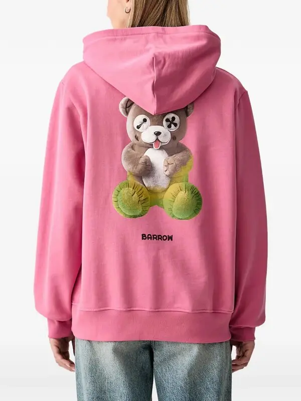 BARROW Teddy-bear Print Hoodie