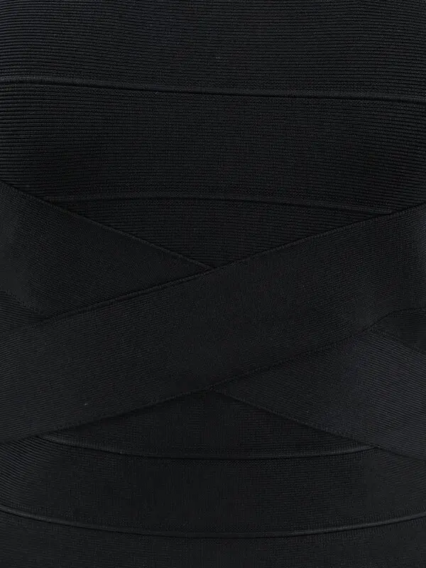 Retrofete Bandage Halterneck Dress