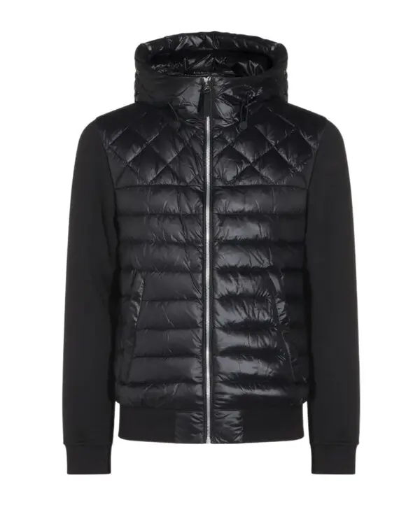 Mackage Fletcher Quilted Hooded Jacket - Black