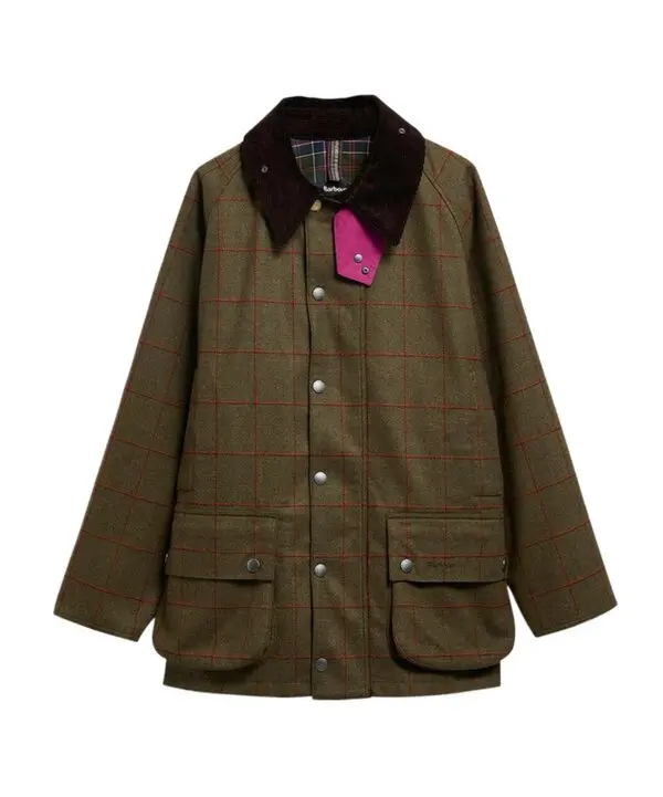 Barbour Paul Smith Loves Check Jacket - Olive