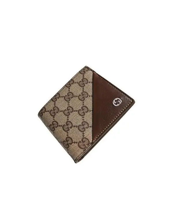 Gucci Bi-fold Wallet With Interlocking G