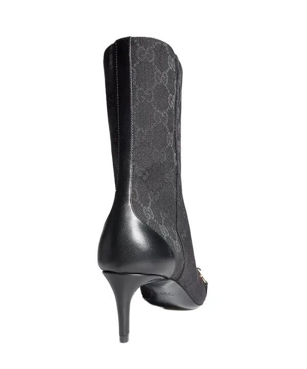 Gucci Donna Horsebit Bootie - Black
