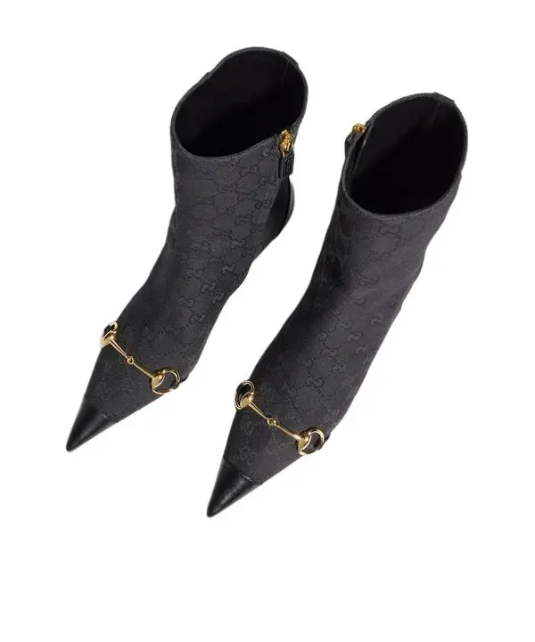 Gucci Donna Horsebit Bootie - Black