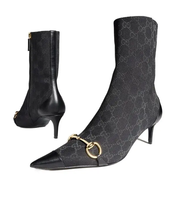 Gucci Donna Horsebit Bootie - Black