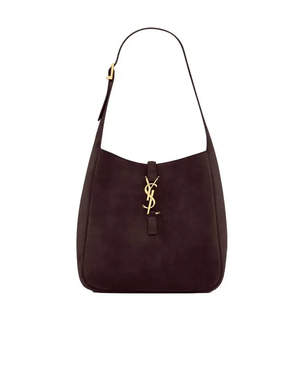 Saint Laurent Le 5 A 7 Supple Small In Suede - Arab